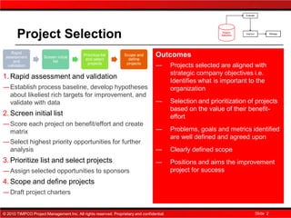Process Improvement Framework | PDF