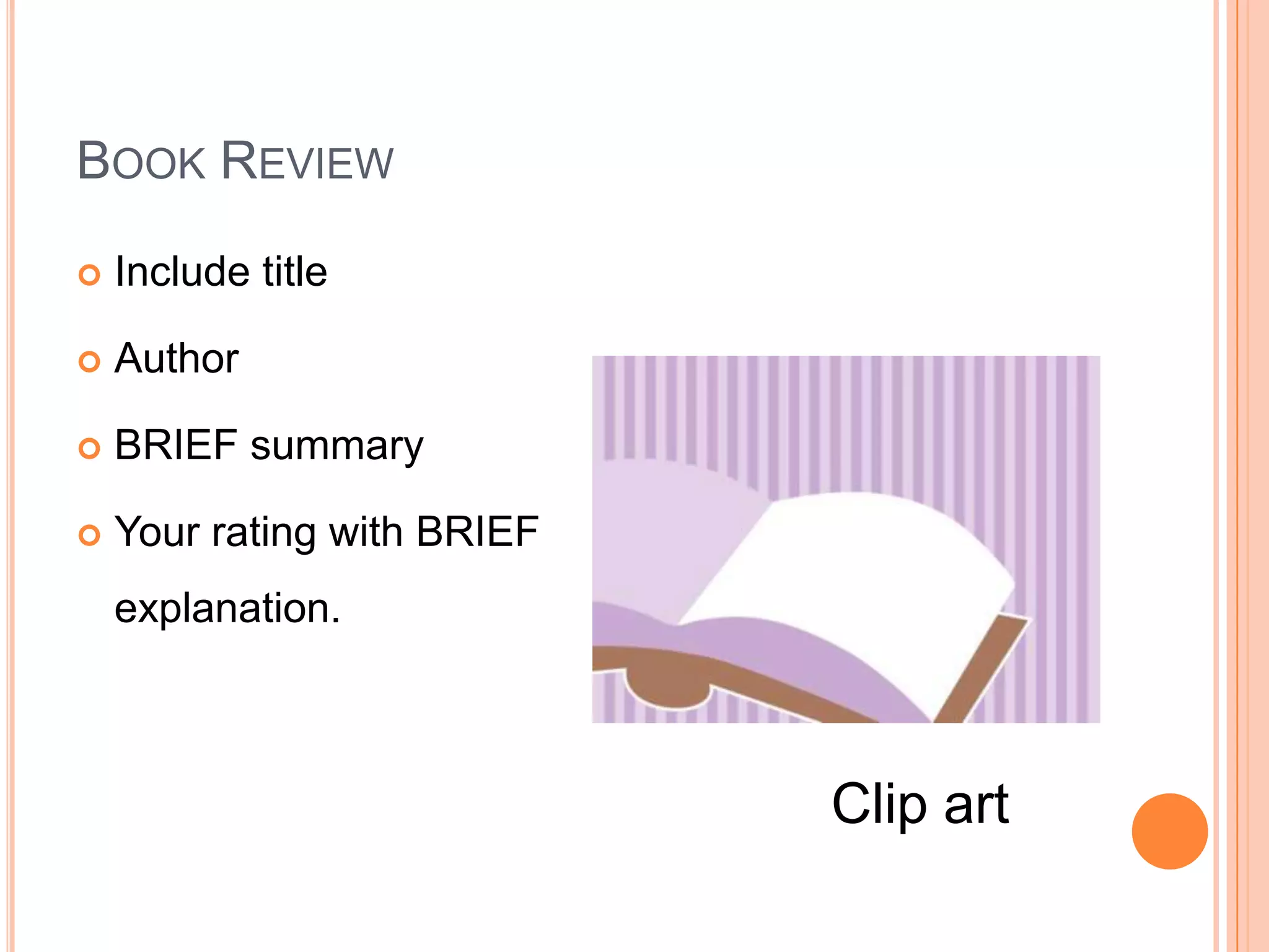 Sample 5th grade presentation | PPTX