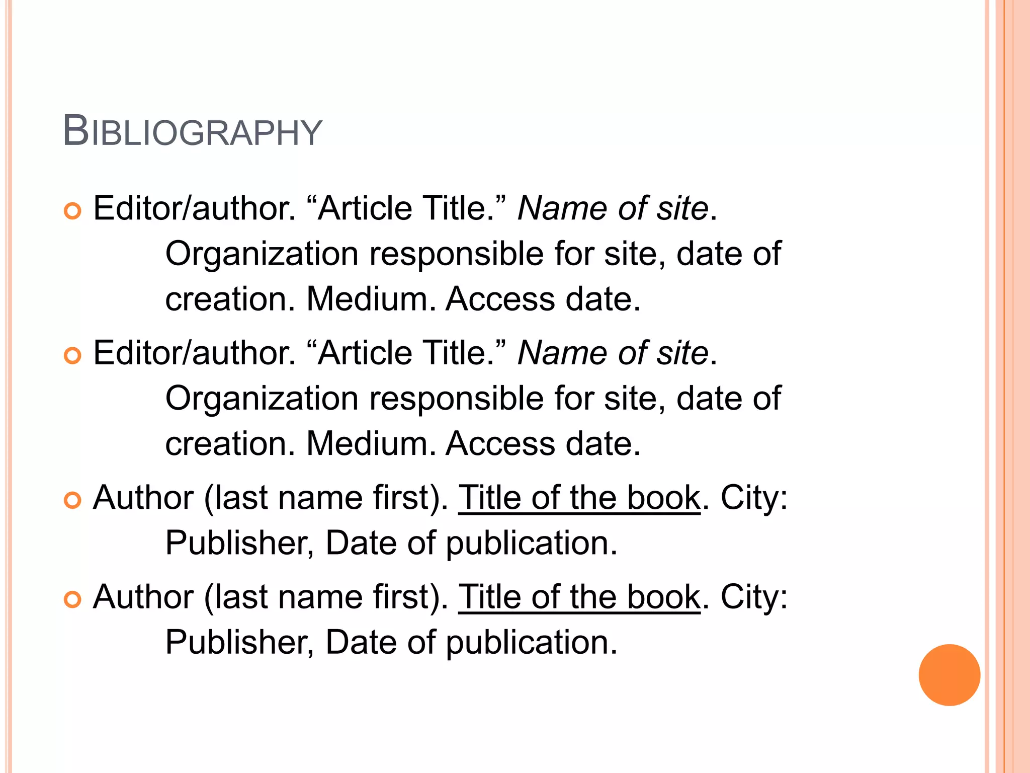 Sample 5th grade presentation | PPTX