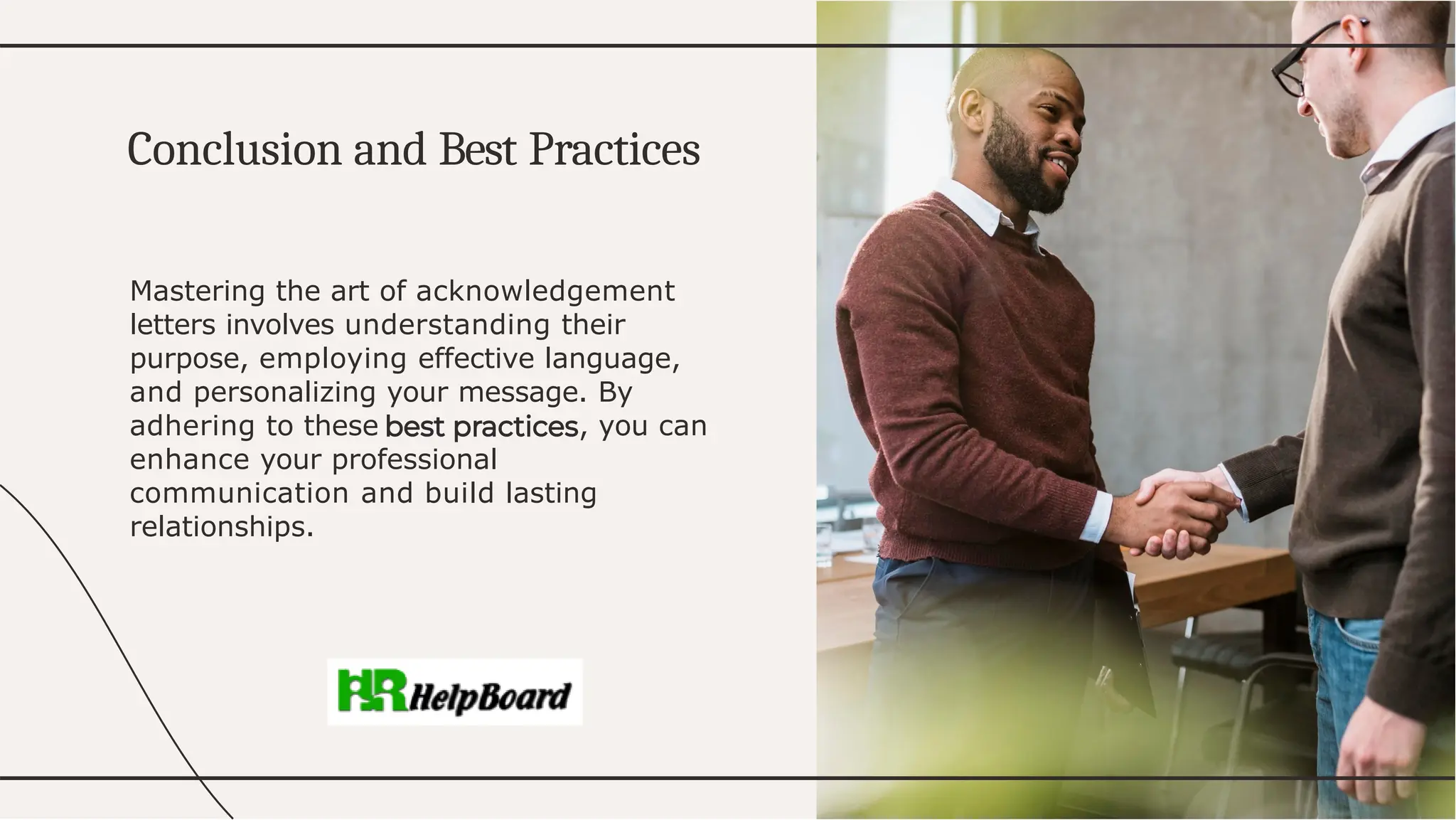 Sample Acknowledgement, Acknowledgement Letter | PPTX