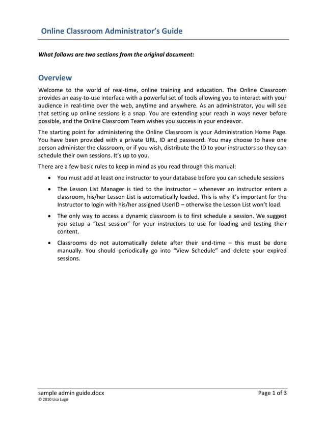 Sample Admin Guide | PDF | Internet | Computing