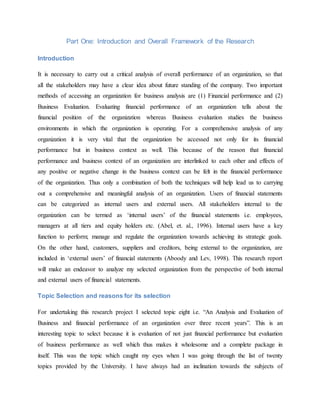 Sample Oxford Brookes BSC Hons OBU RAP Thesis Writing and Mentoring ...