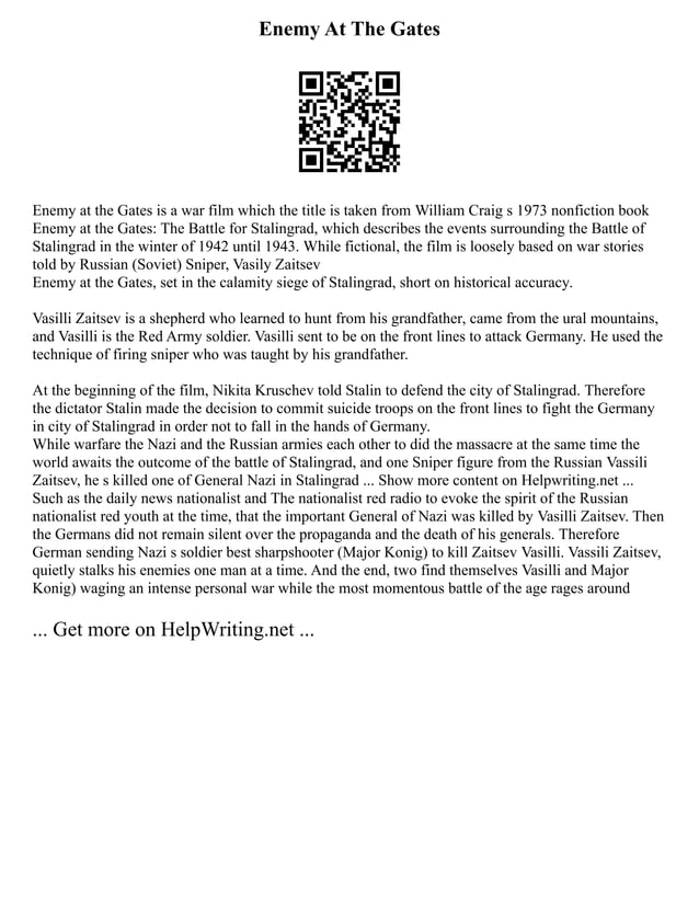 Sample Analytical Essay Outline | PDF