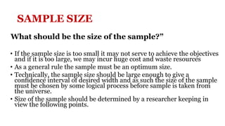 Sample and effect size | PPTX | Physics | Science