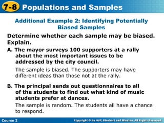 Sample and population | PPT
