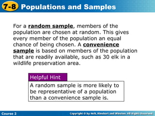 Sample and population | PPT