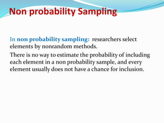 Sample and sample technique | PPTX