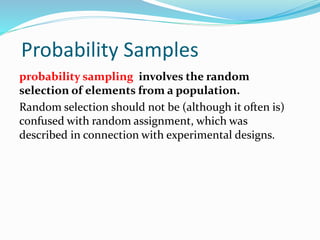 Sample and sample technique | PPTX