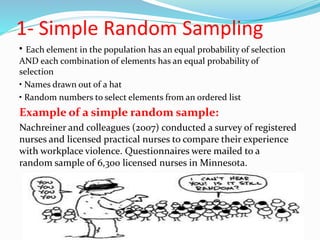 Sample and sample technique | PPTX