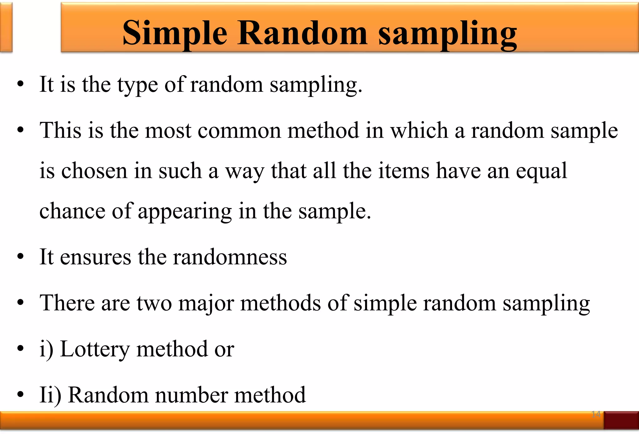 Sample and sampling | PPTX