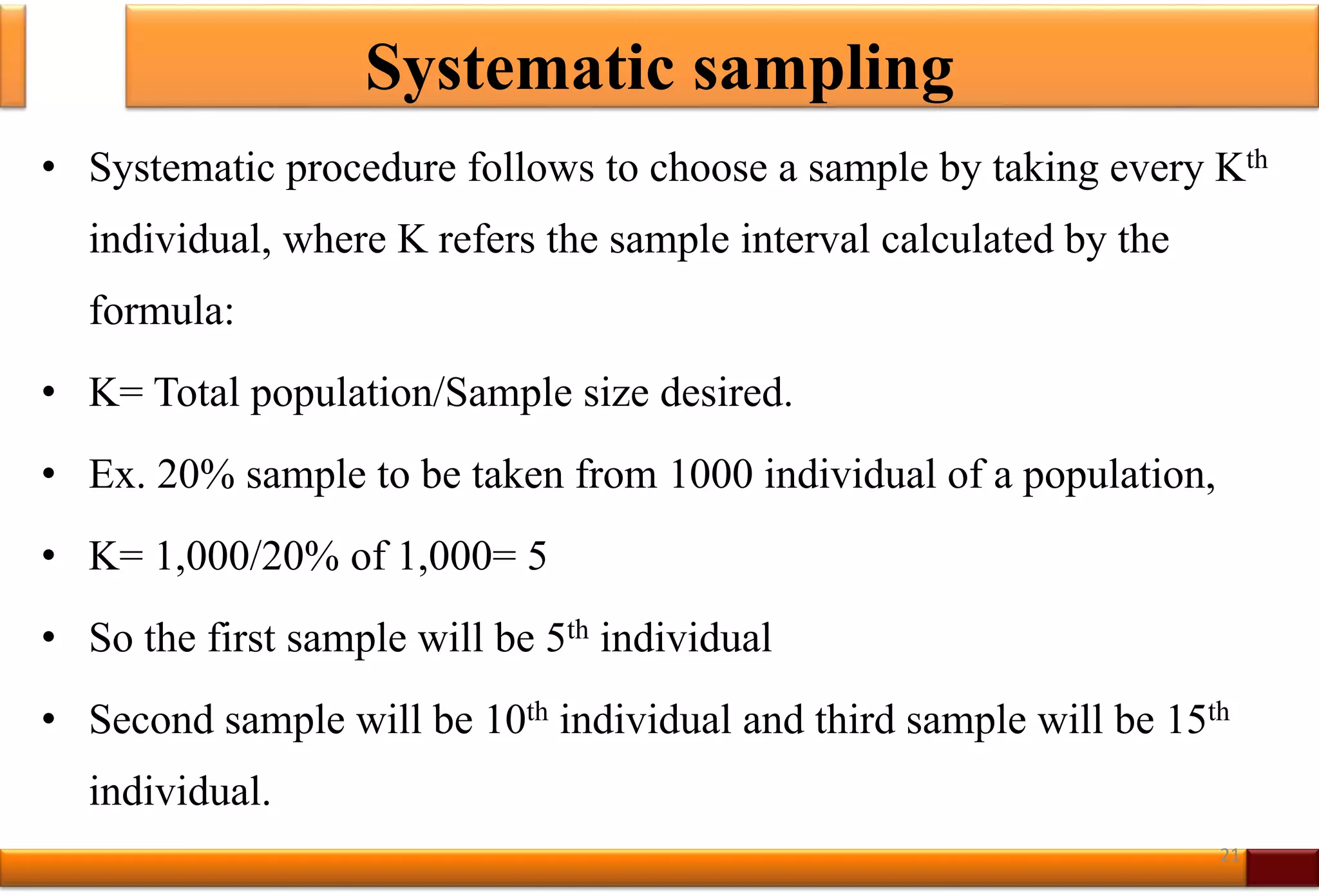 Sample and sampling | PPTX