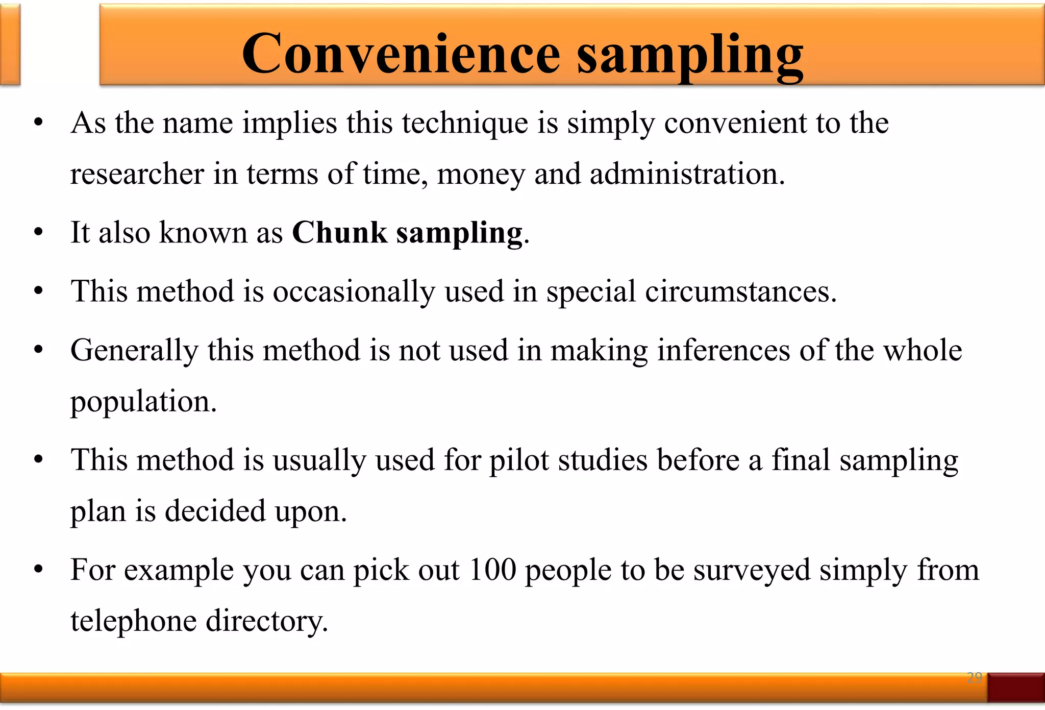 Sample and sampling | PPTX