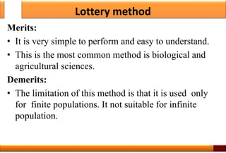 Sample and sampling | PPTX