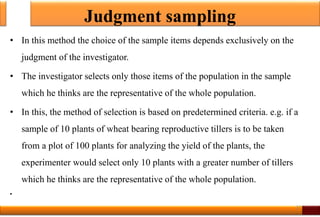 Sample and sampling | PPTX
