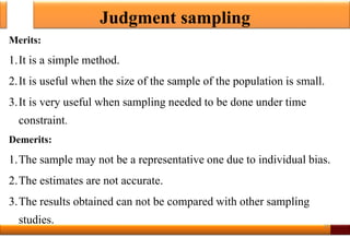 Sample and sampling | PPTX