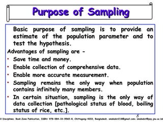 Sample and sampling designs | PPT