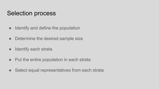 Sample and sampling methods | PPT