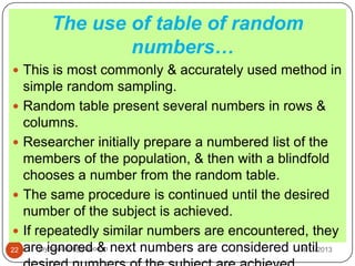 Sample and sampling techniques | PPT