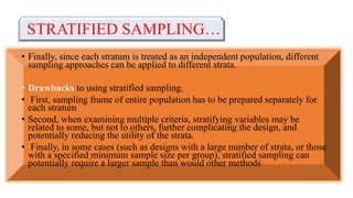 Sample and sampling techniques | PPTX