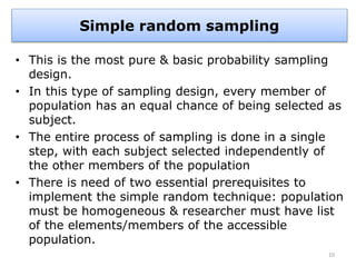 Sample and sampling techniques | PPT