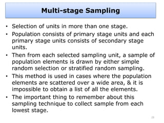 Sample and sampling techniques | PPT