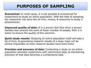 Sample and sampling techniques | PPT