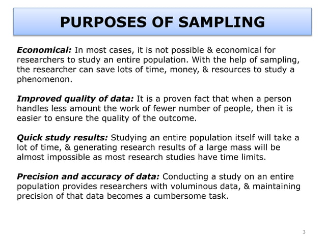 Sample and sampling techniques | PPT