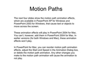 Sample animation | PPT