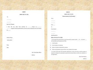 Sampling techniques of food | PPTX