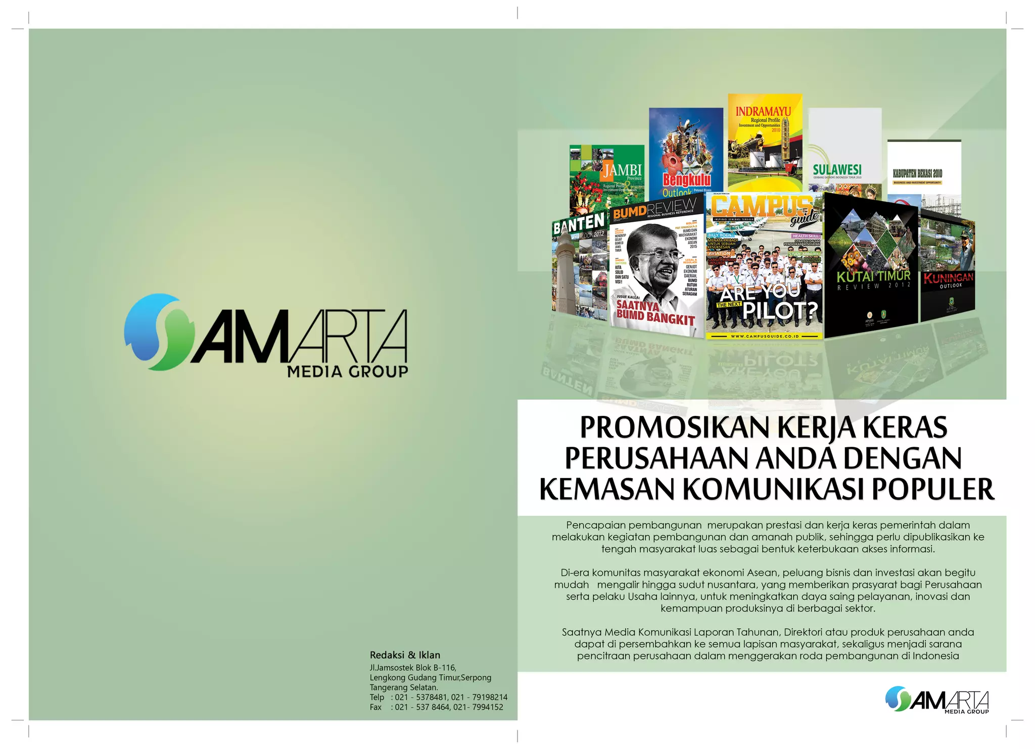 Menerima Desain dan Pembuatan Buku Annual Report | PDF
