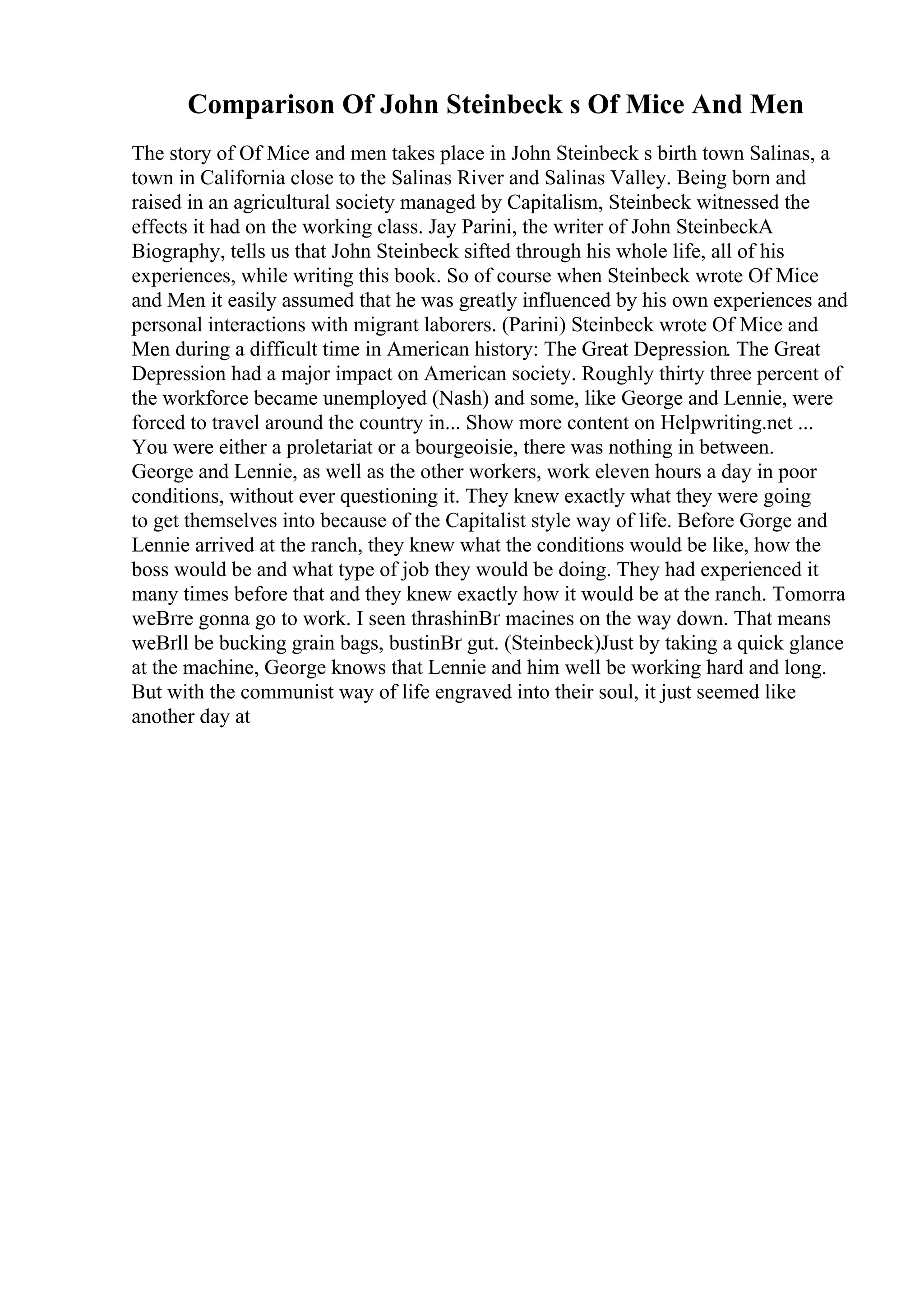 Sample Apa Style Essay | PDF