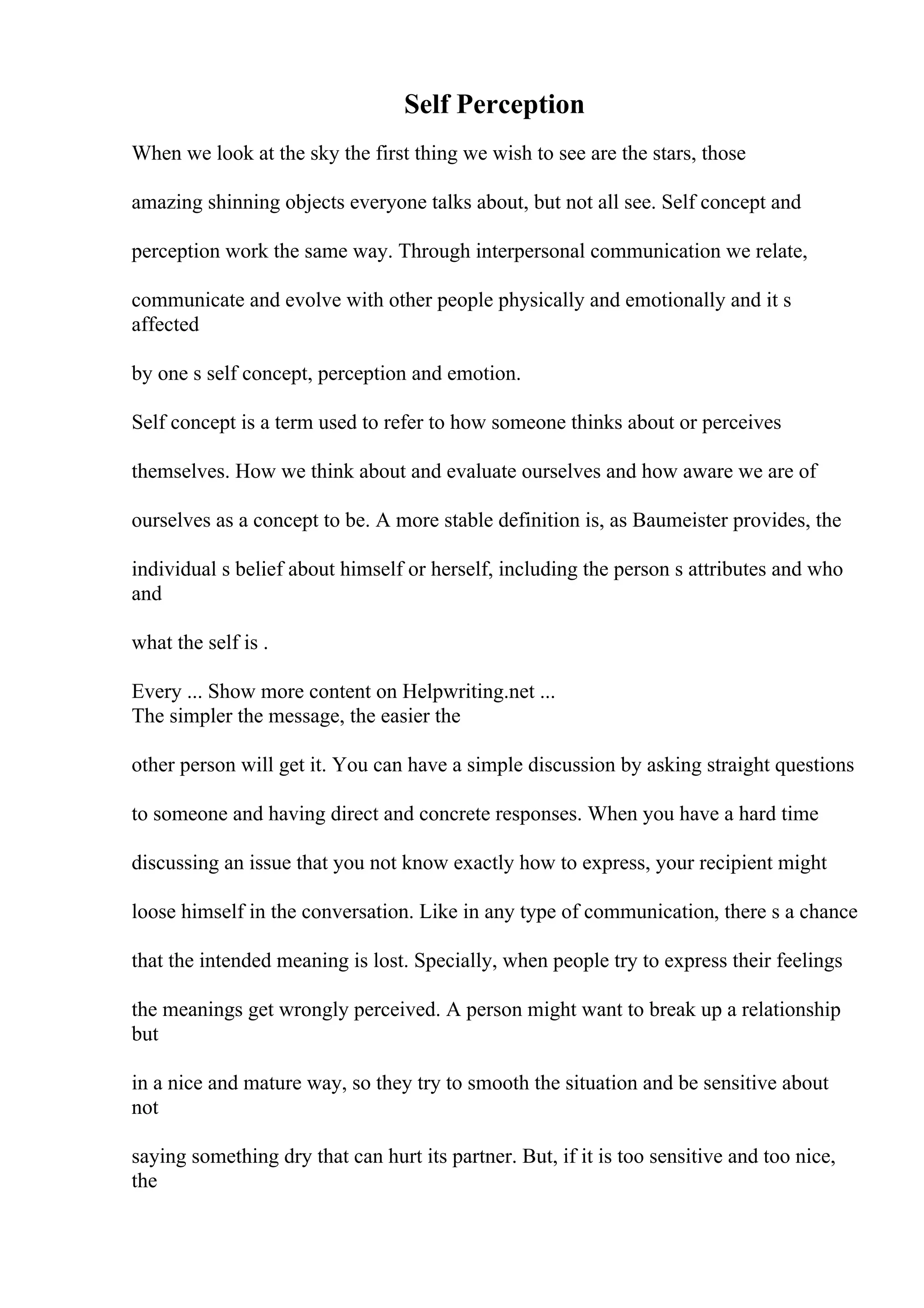 Sample Apa Style Essay | PDF