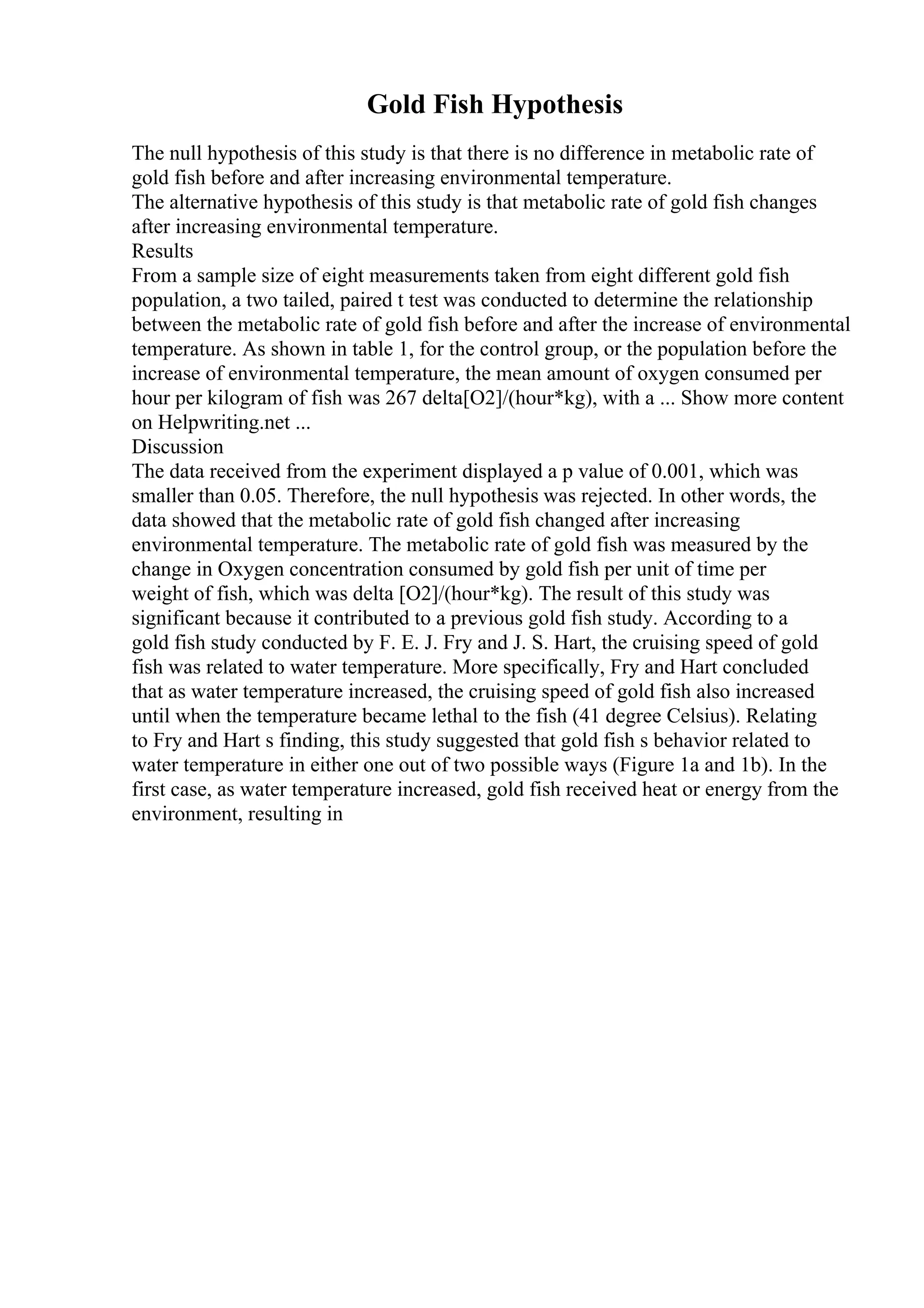 Sample Apa Style Essay | PDF