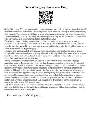 Sample Ap Language Argumentative Essay | PDF