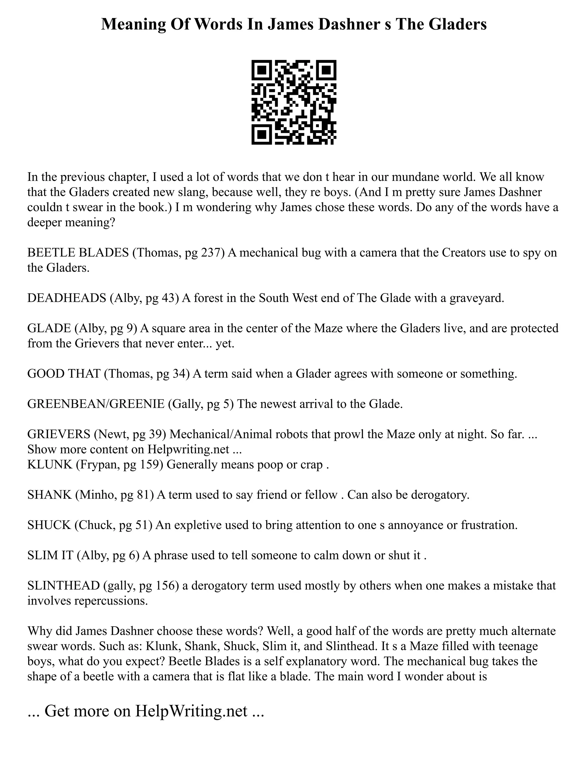 Sample Argument Analysis English - Year 12 VCE Th | PDF