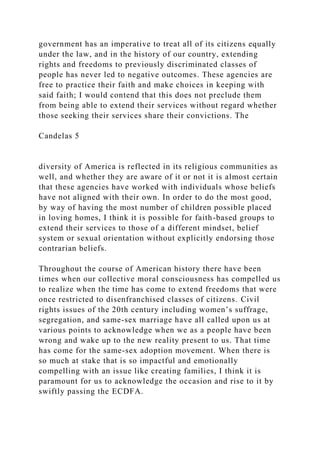 Sample argumentative essay Every Child Deserves a FamilyAs.docx