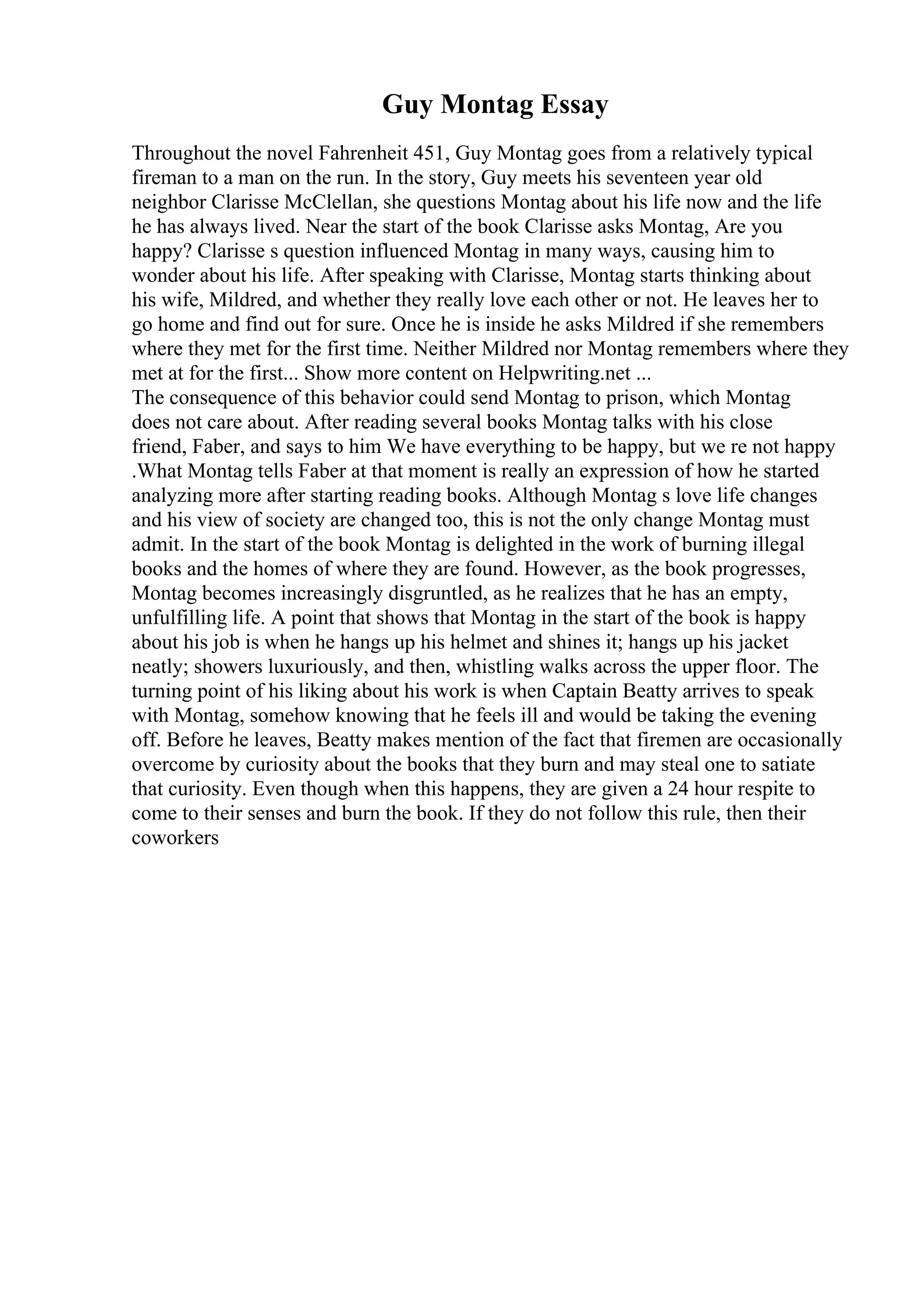 Sample Argumentative Essay High School | PDF