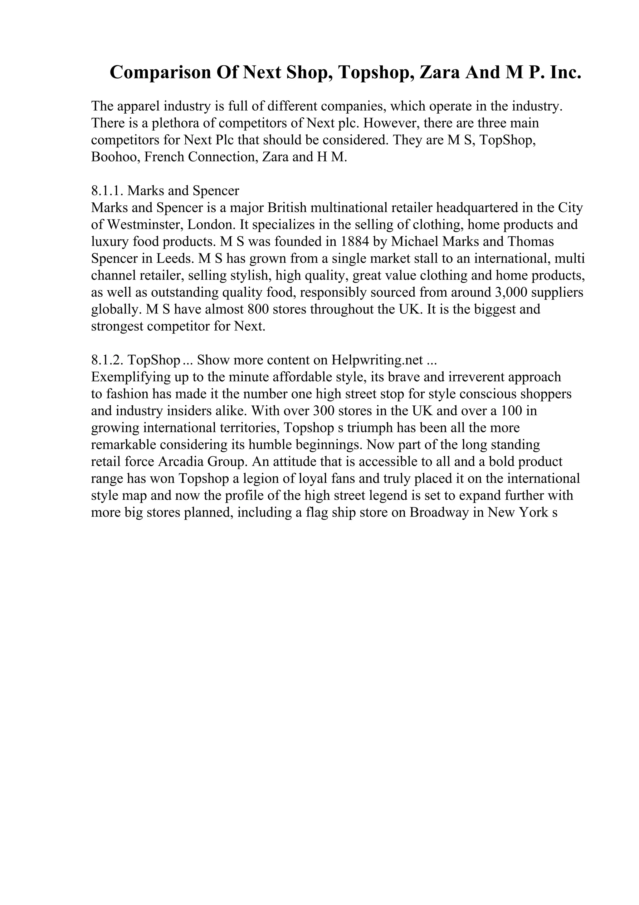 Sample Argumentative Essay High School | PDF