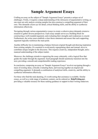 Sample Argument Essays.pdf