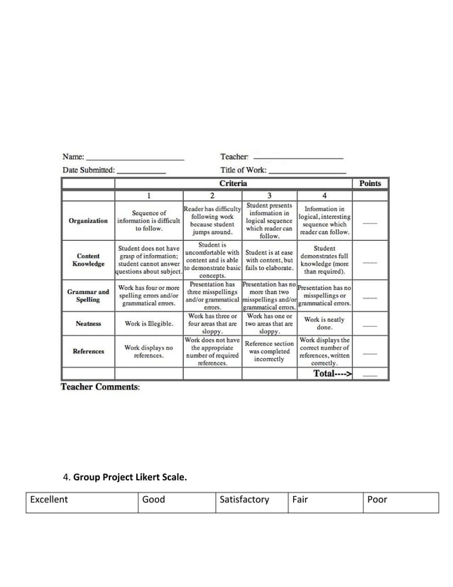 Sample assessment tools | PDF