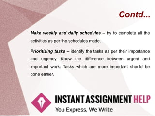 Sample Assignment on Business Skills | PPT