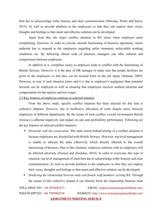 Sample Assignment on Employee Relation | PDF