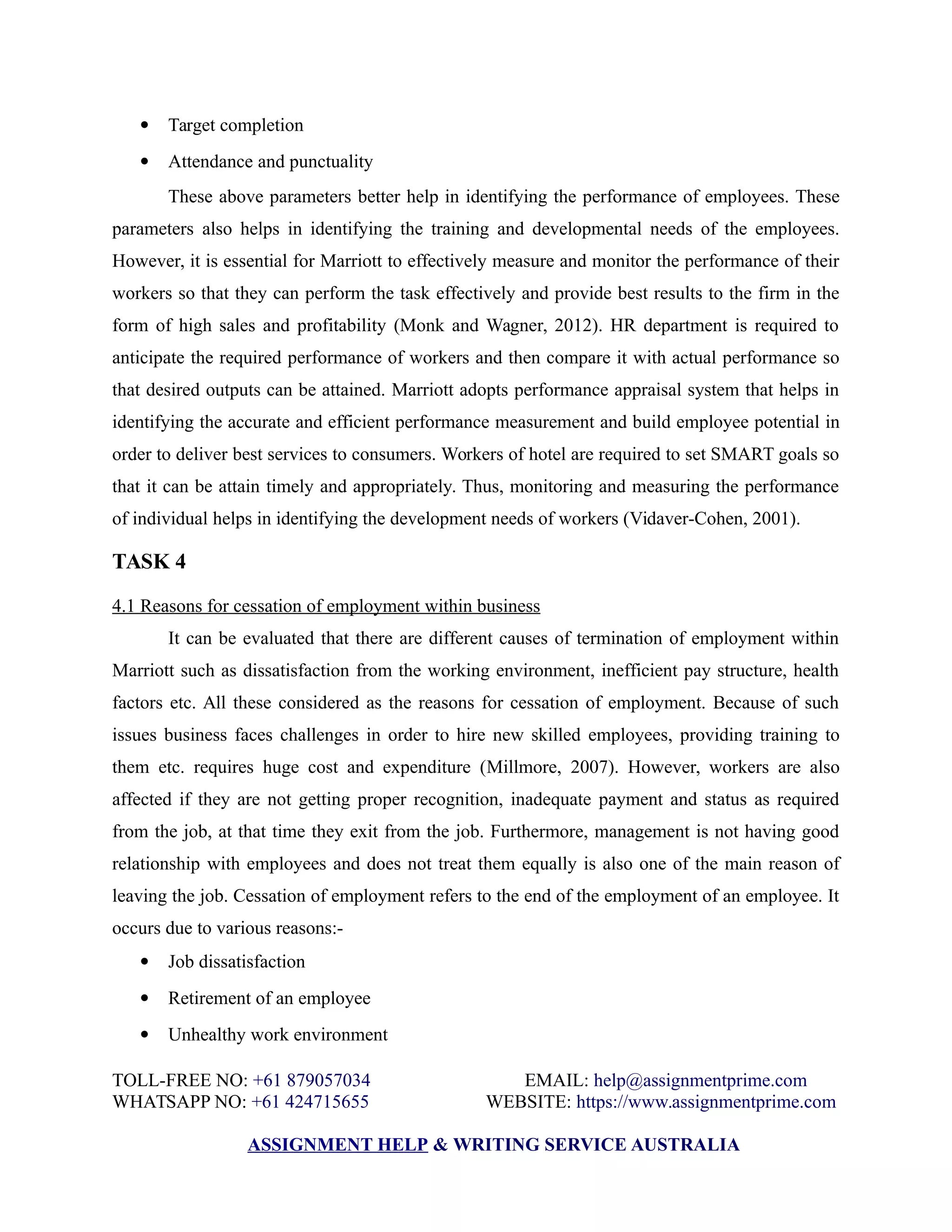 Sample Assignment on Human Resource Management | PDF