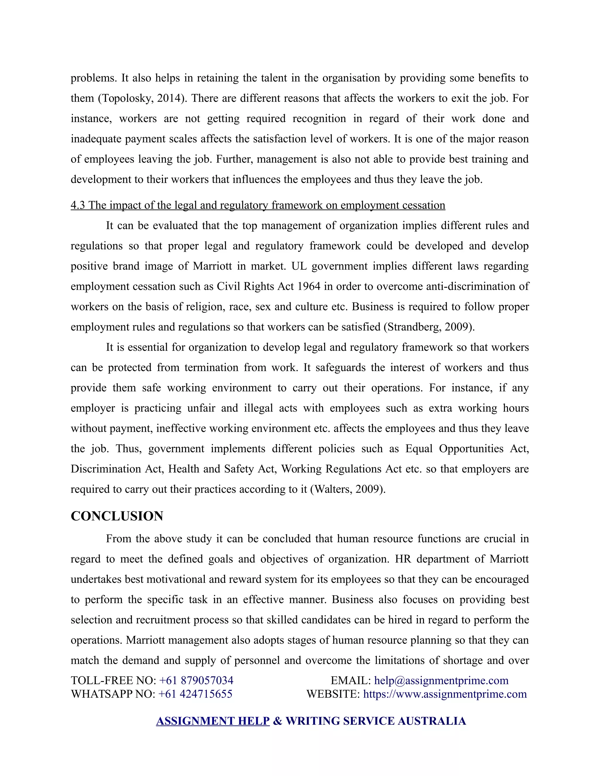 Sample Assignment on Human Resource Management | PDF