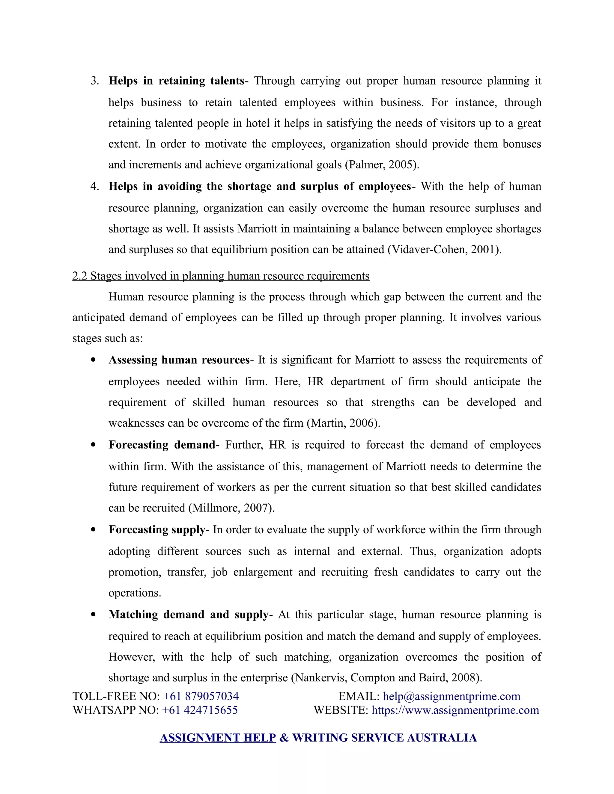 Sample Assignment on Human Resource Management | PDF