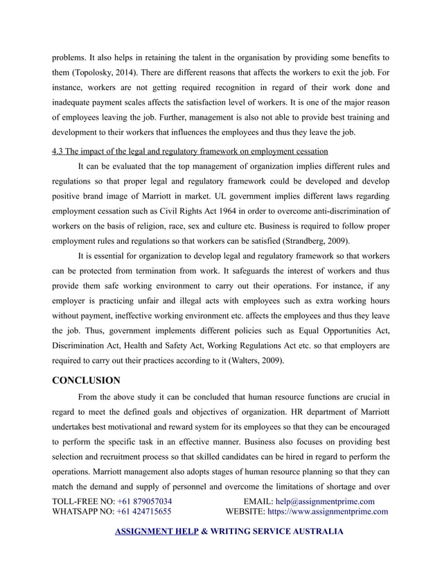 Sample Assignment on Human Resource Management | PDF