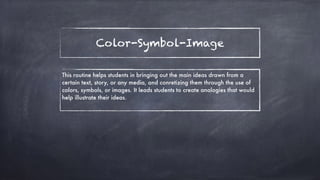 Sample background images of visible thinking routines for padlet walls ...