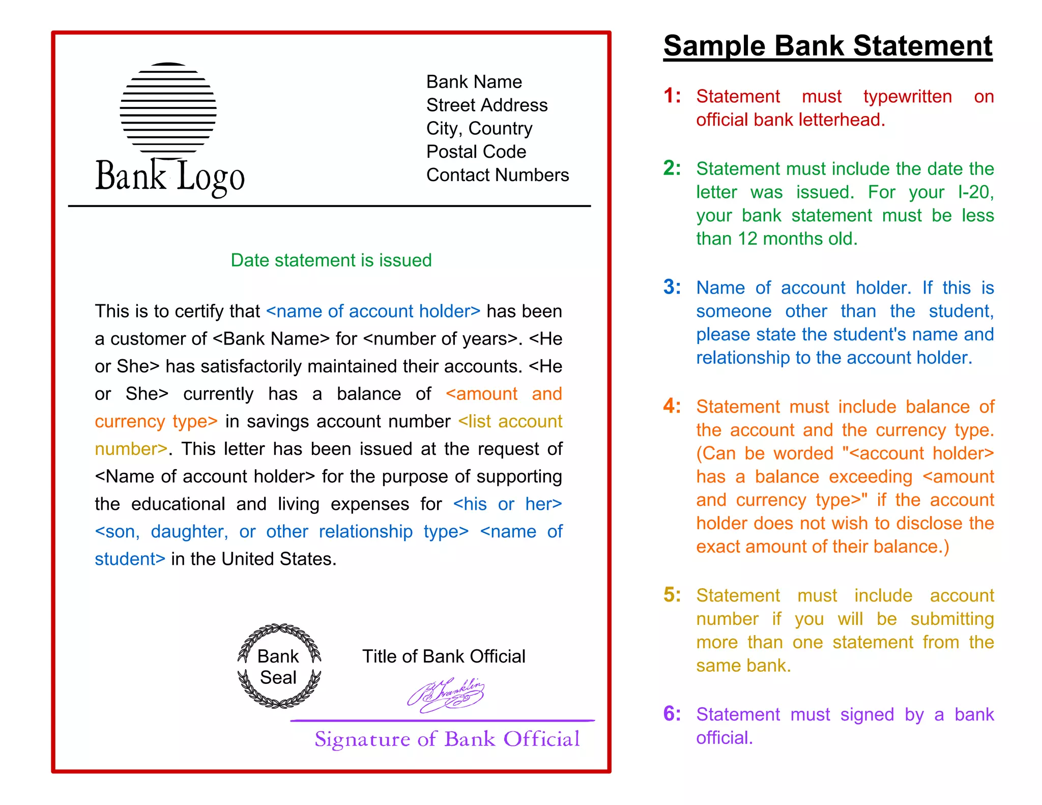 Sample Bank Statement Template Bank Statement Template Sample