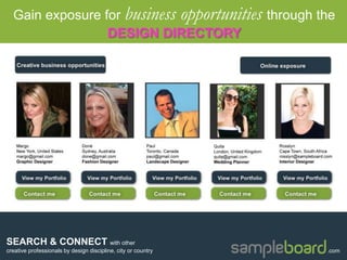 Create digital moodboards with SampleBoard.com