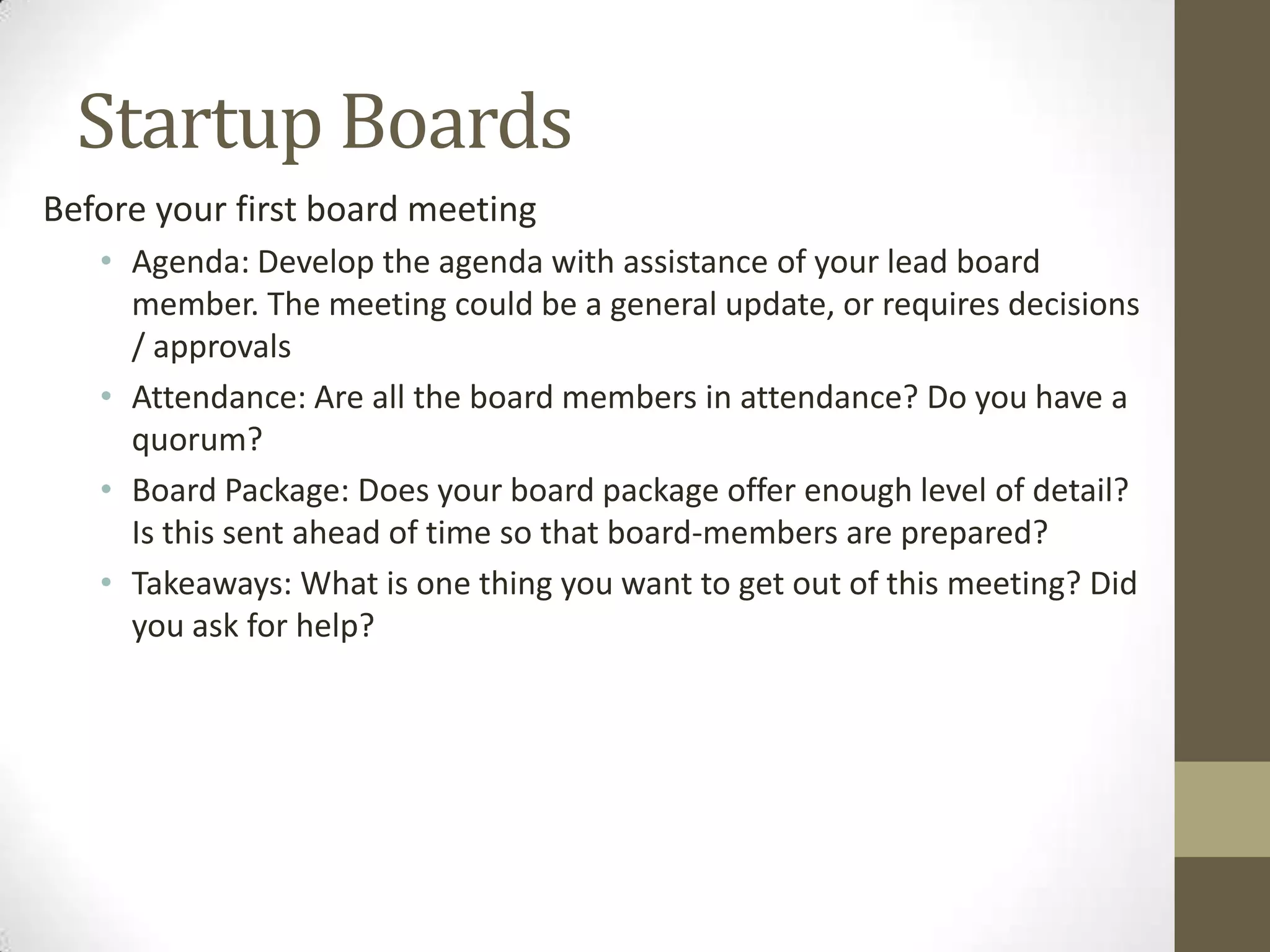 Sample Board Package | PPTX